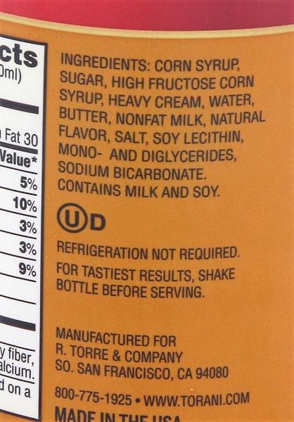 Torani Caramel Sauce | Hy-Vee Aisles Online Grocery Shopping