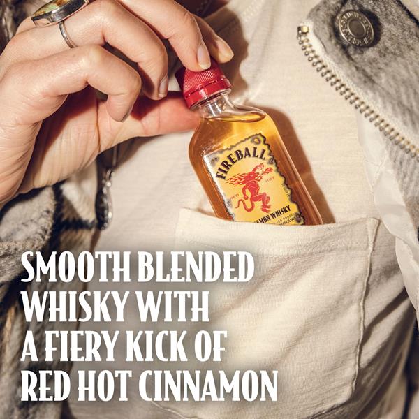Fireball Cinnamon Whiskey, 1L Plastic Bottle, 66 Proof | Hy-Vee Aisles ...